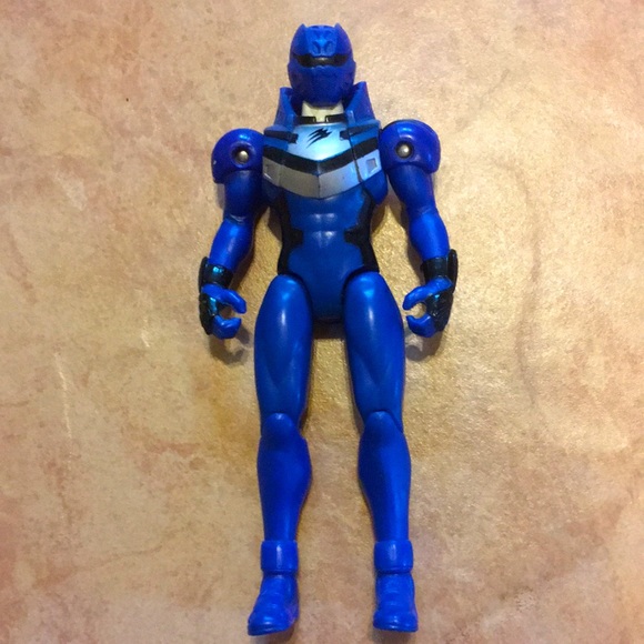 Power Ranger | Toys | Blue Power Rangers Jungle Fury Action Figure And ...